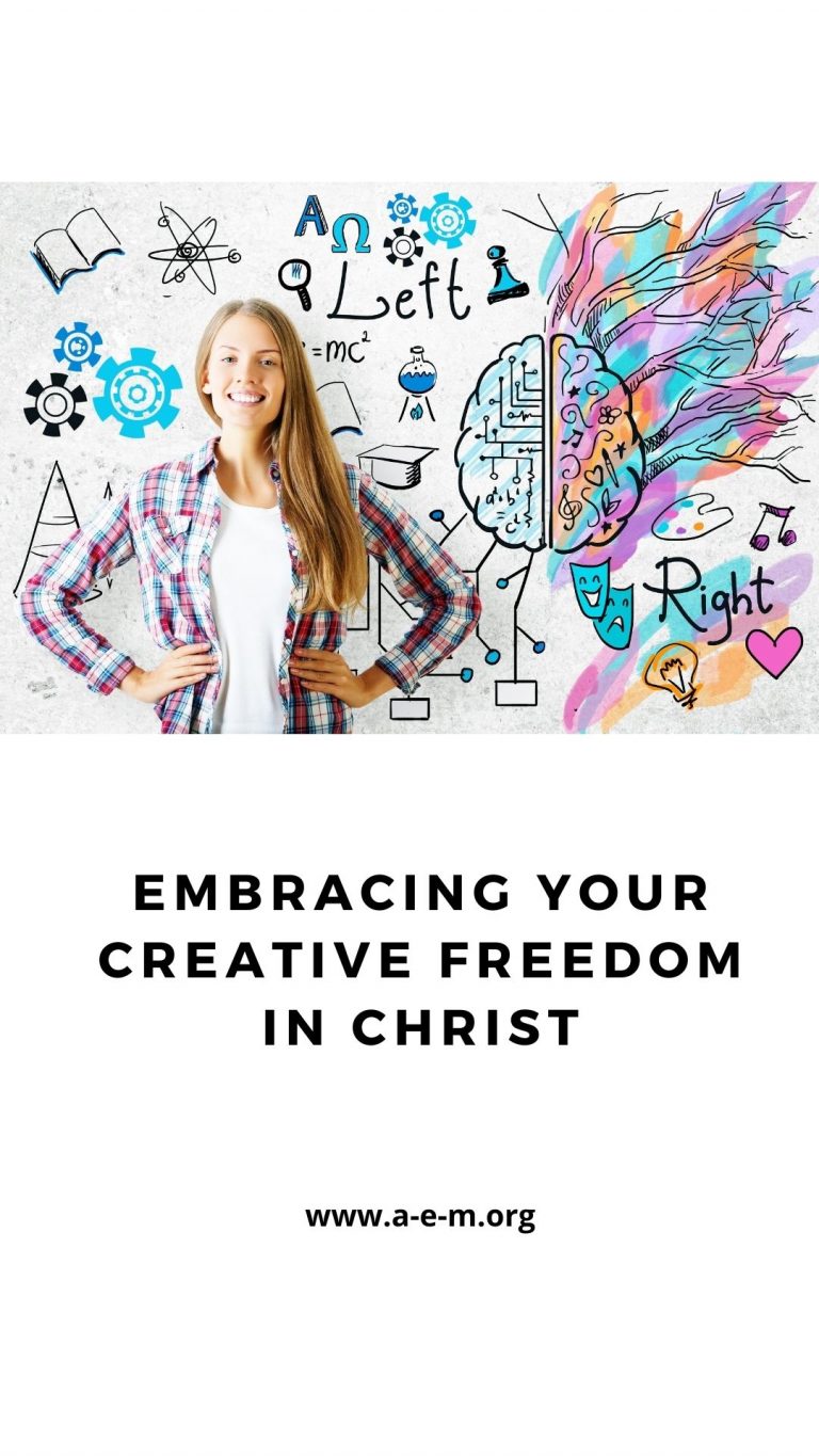 Embracing Your Creative Freedom in Christ - Arts & Entertainment Ministries